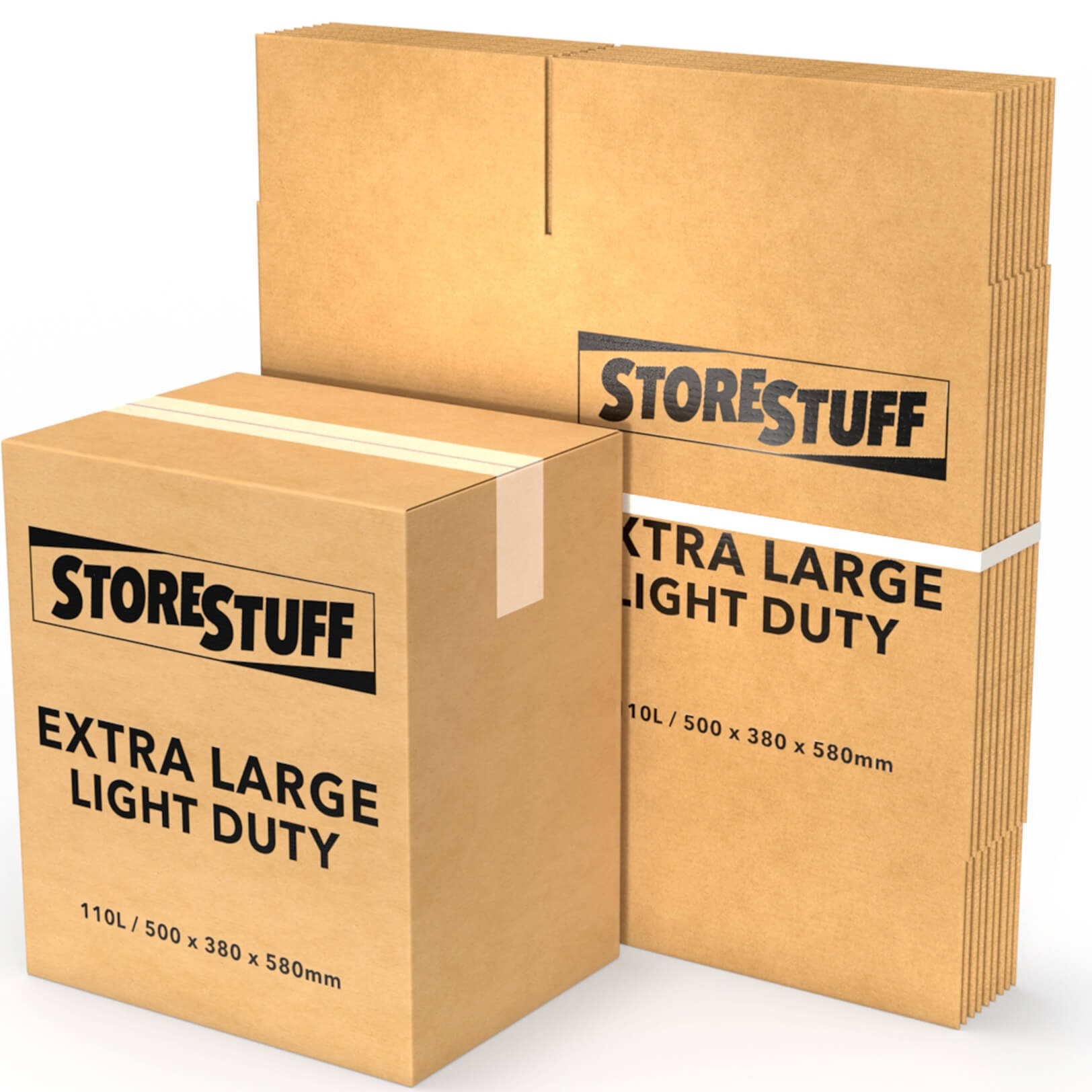 XL Light Duty Moving Box Carton (10 Pack) – StoreStuff Self Storage ...